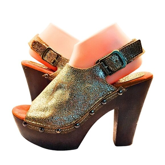 Sbicca | Shoes | Y2k Sbicca Womens Chunky Peep Toe Platform Heels Size ...
